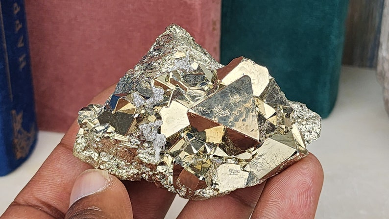 Triangle Pyrite Clusters - Etsy