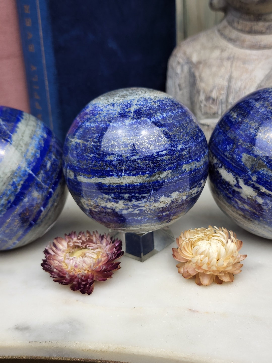 Quality Large Lapis Lazuli Sphere - Etsy