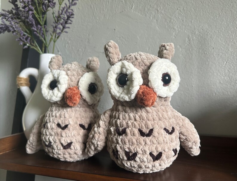PDF Pattern, Crochet Pattern, Crochet Owl Pattern, PDF Crochet Pattern ...