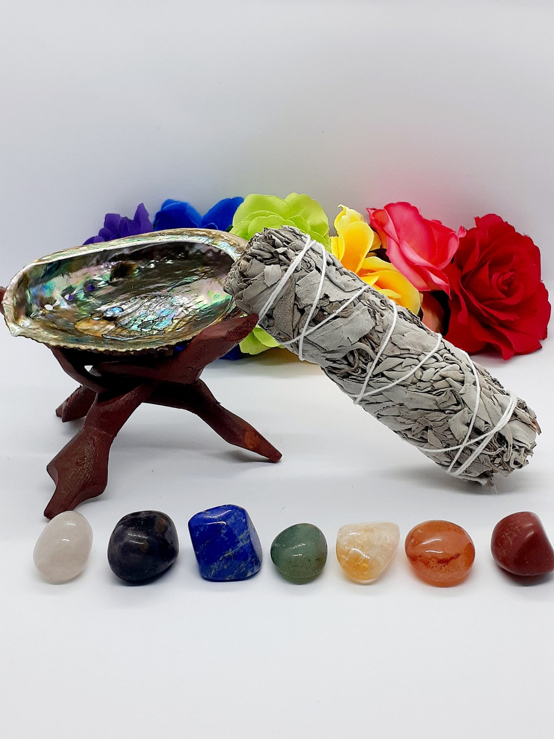Balance My Chakras Crystal Kit - Etsy