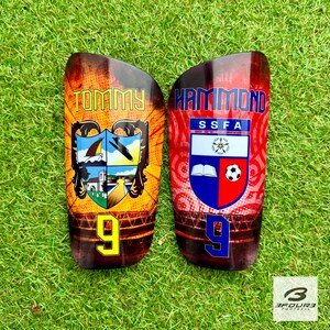 Custom Football Shin Pad (design Request Needed) - Etsy UK
