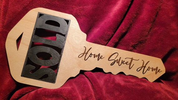 Laser Cut Wooden sold Key | Etsy