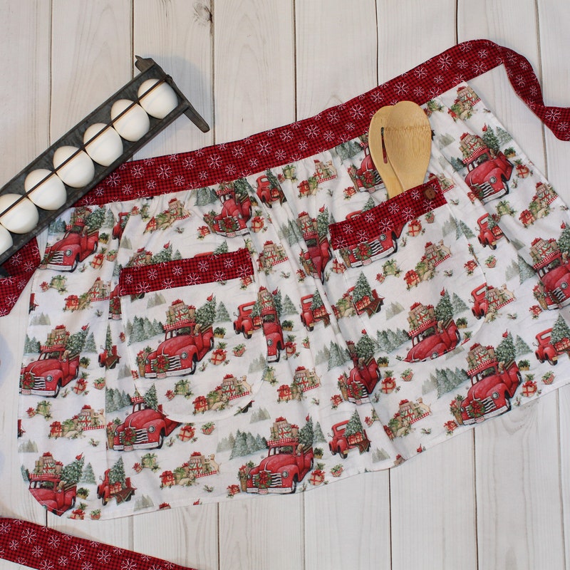 Retro Half Apron - Etsy
