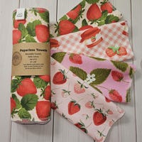 Reusable Paper Towel Set - Etsy