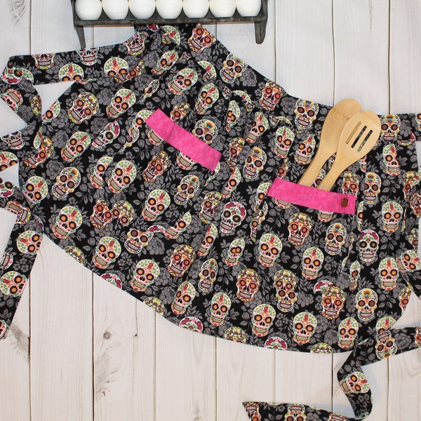 Skull Apron - Etsy
