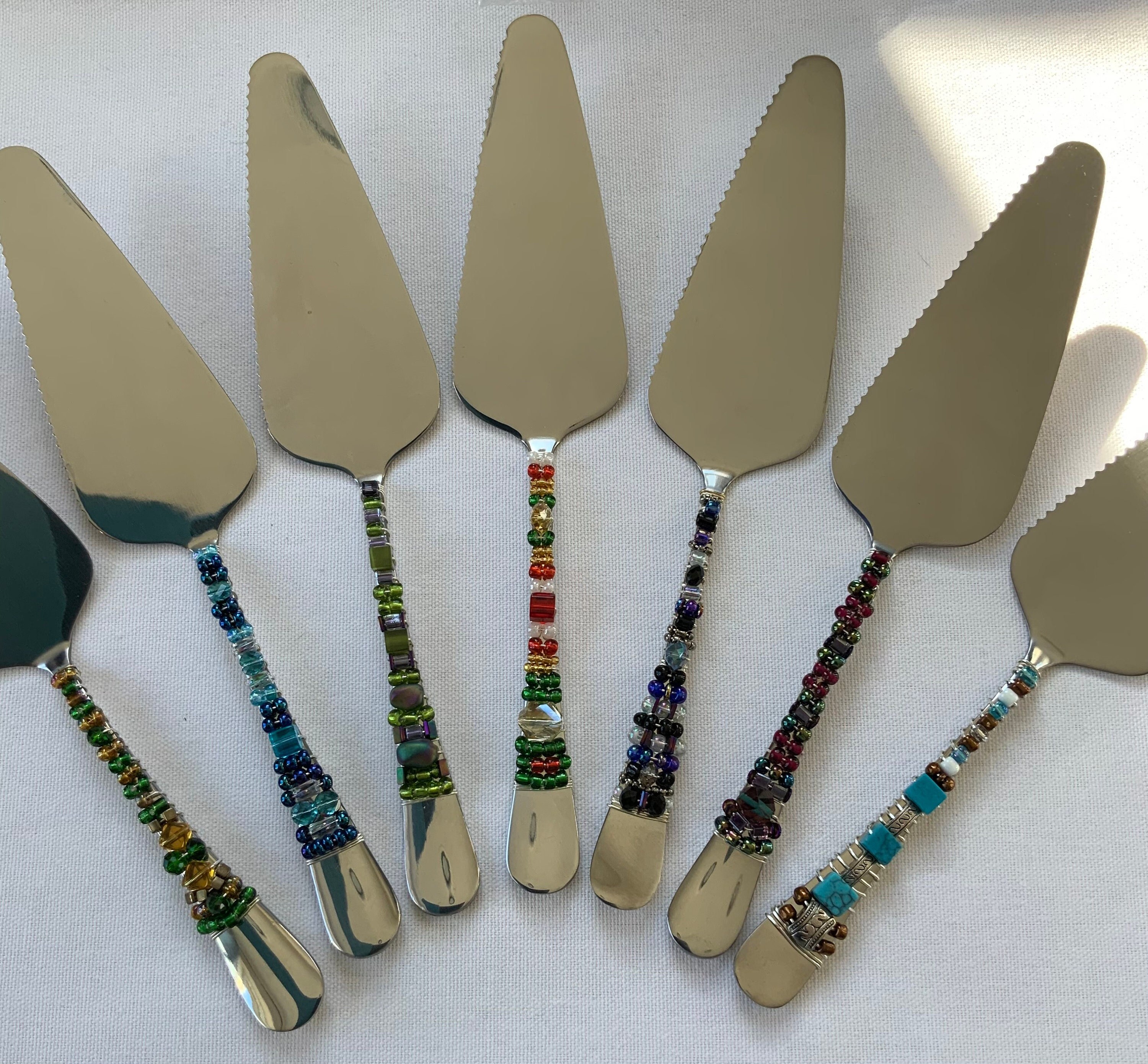 Beaded Cake and Pie Servers - Etsy