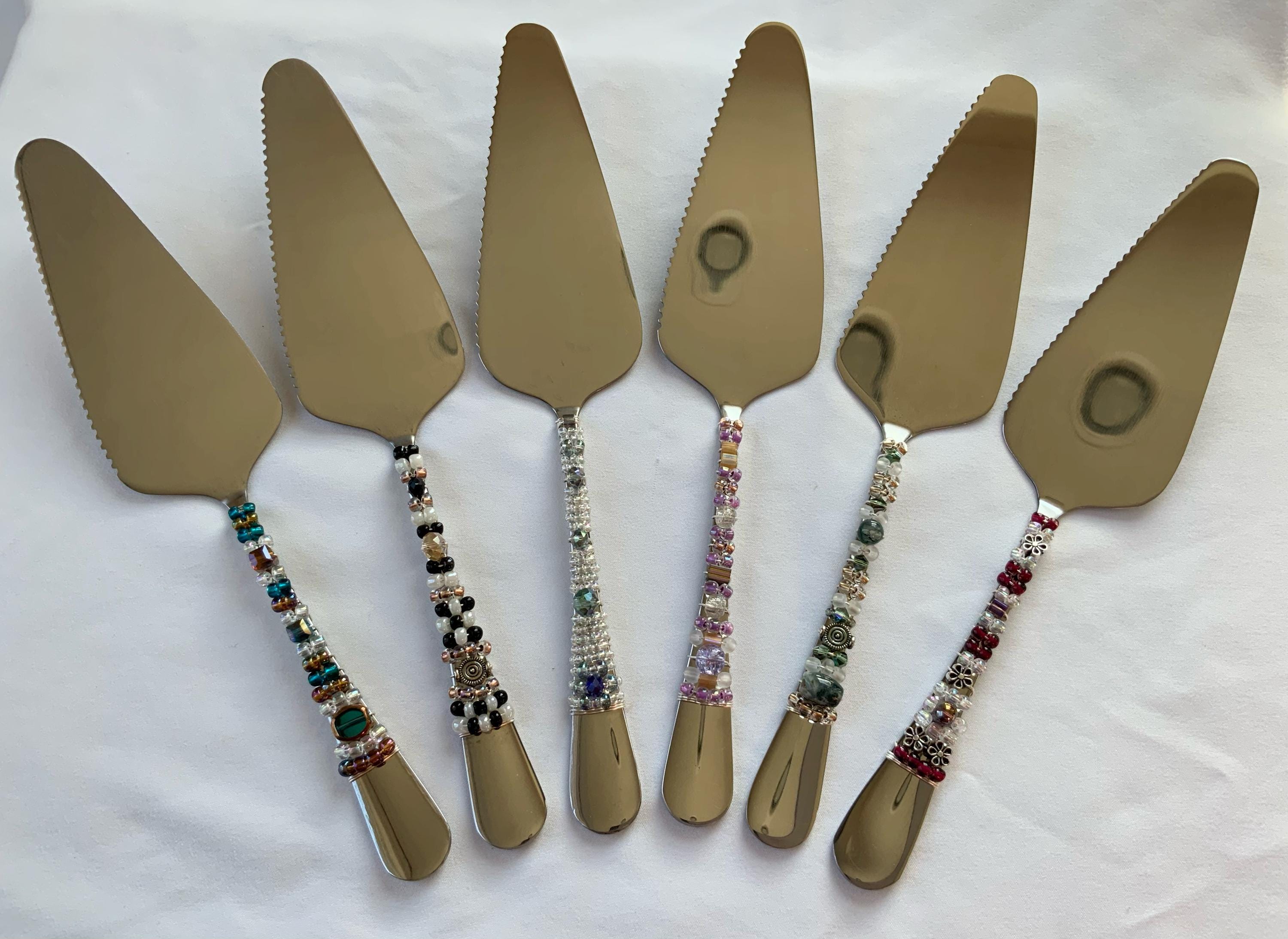 Even More Beaded Cake and Pie Servers - Etsy