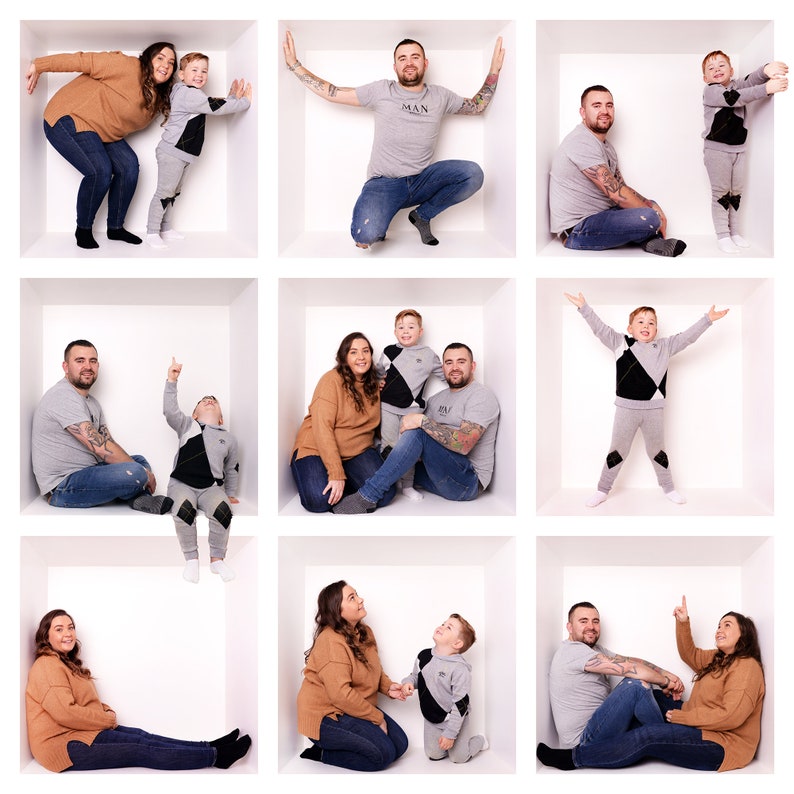 Photo Box Grid Template | 3 Photoshop Templates | in the Box ...