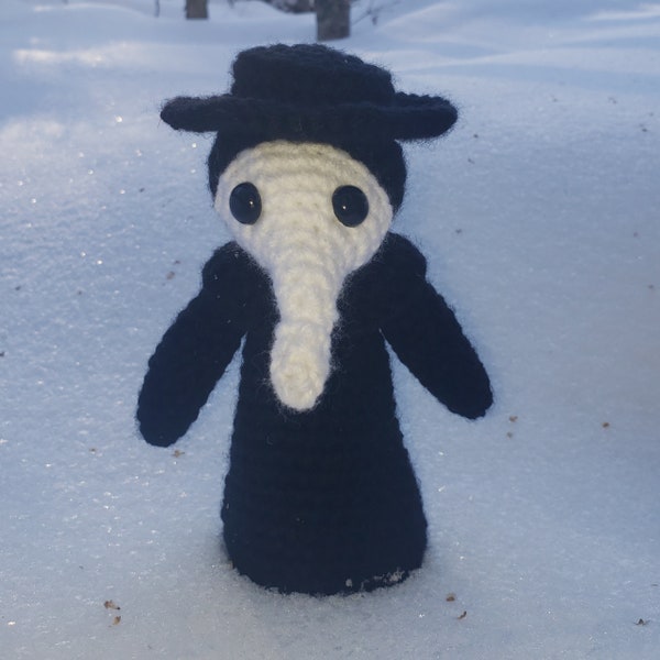 Cute Plague Doctor Plush - Etsy