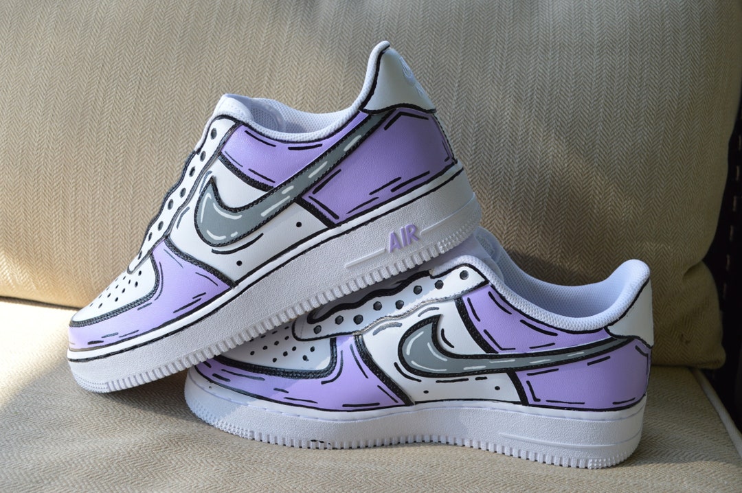 Cartoon Style Custom Shoes - Etsy