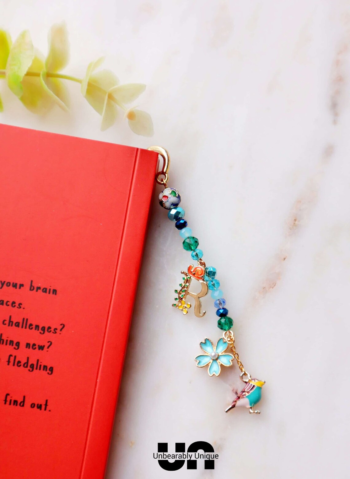 Personalised Bookmark Initial Bookmark Bookmark Novelty - Etsy