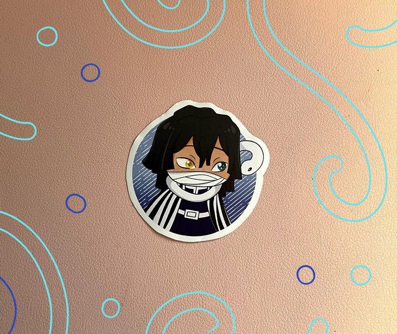 Demon Slayer Anime Stickers | Hashira | Giyu Mitsuri Uzui Rengoku ...