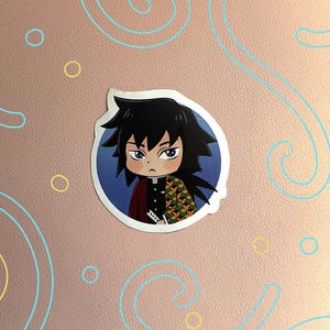 Demon Slayer Anime Stickers | Hashira | Giyu Mitsuri Uzui Rengoku ...
