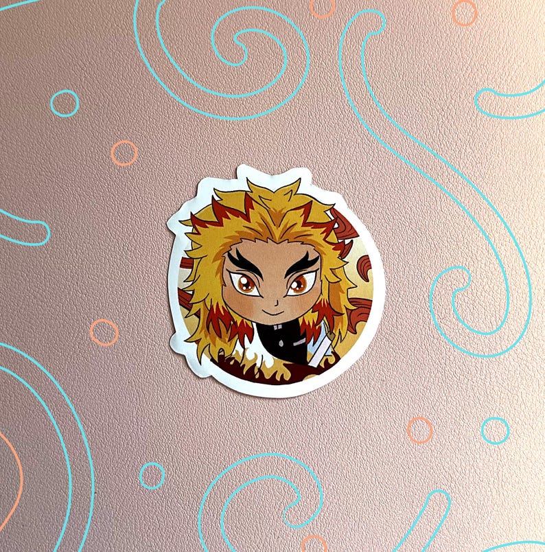 Demon Slayer Anime Stickers | Hashira | Giyu Mitsuri Uzui Rengoku ...