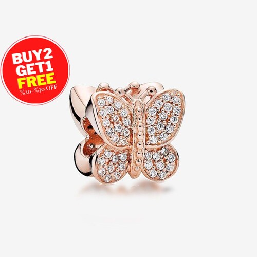 Pandora Hearts of Pandora Ring Rose Gold Original New ALL | Etsy