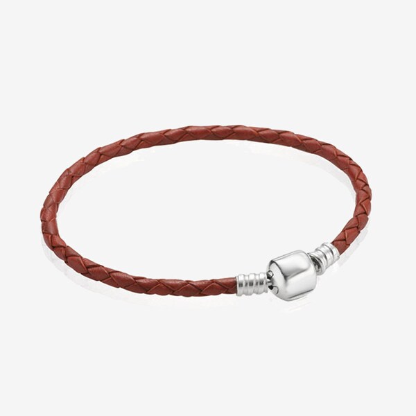 Red Leather Bracelet - Etsy