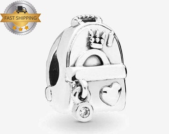 797859CZ Authentic Backpack Charm S925 Ale & Free Pop Up Box Craft ...