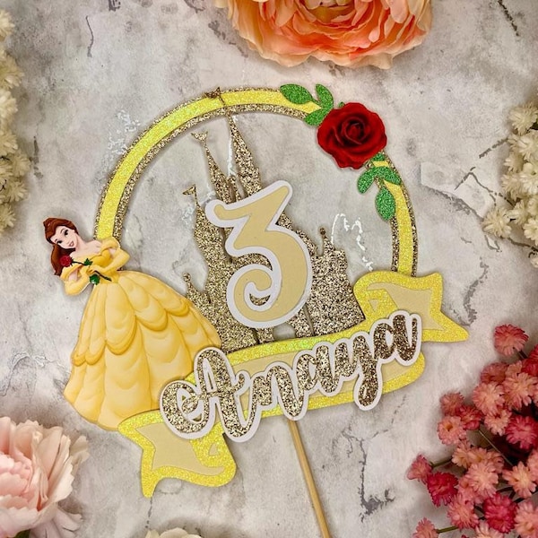 Princess Cake Topper - Etsy UK