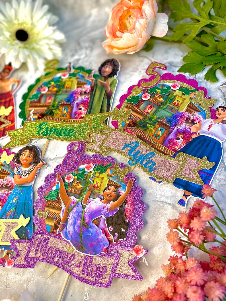 Encanto Isabela Cake Topper - Etsy UK