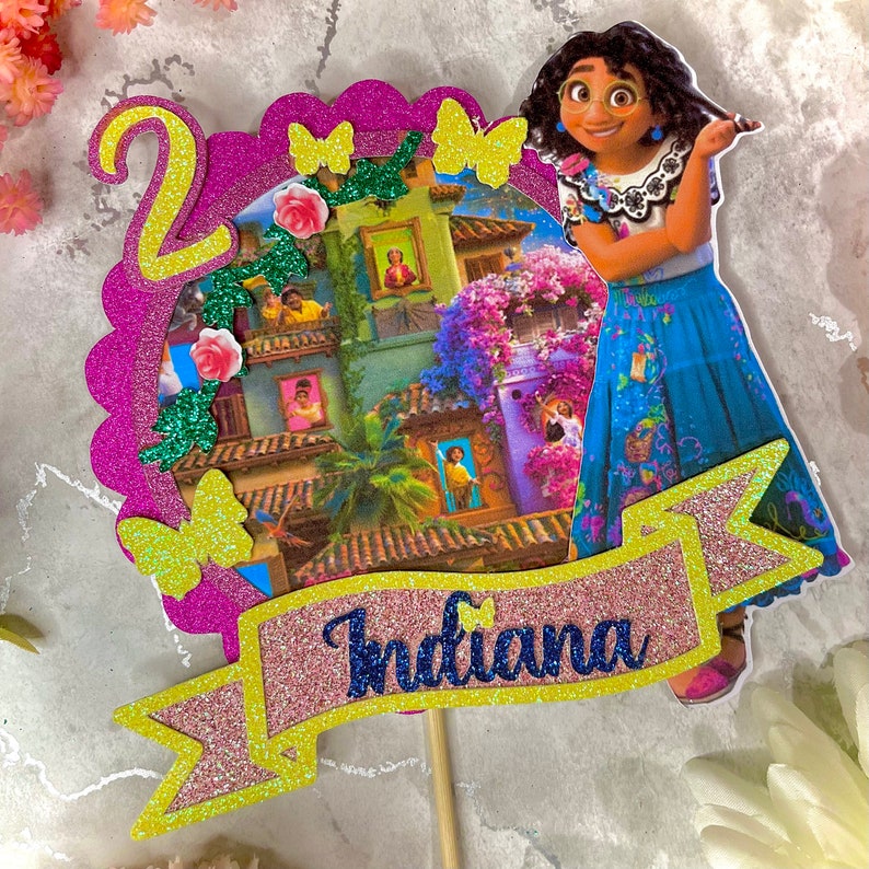 Encanto Mirabel Cake Topper - Etsy UK