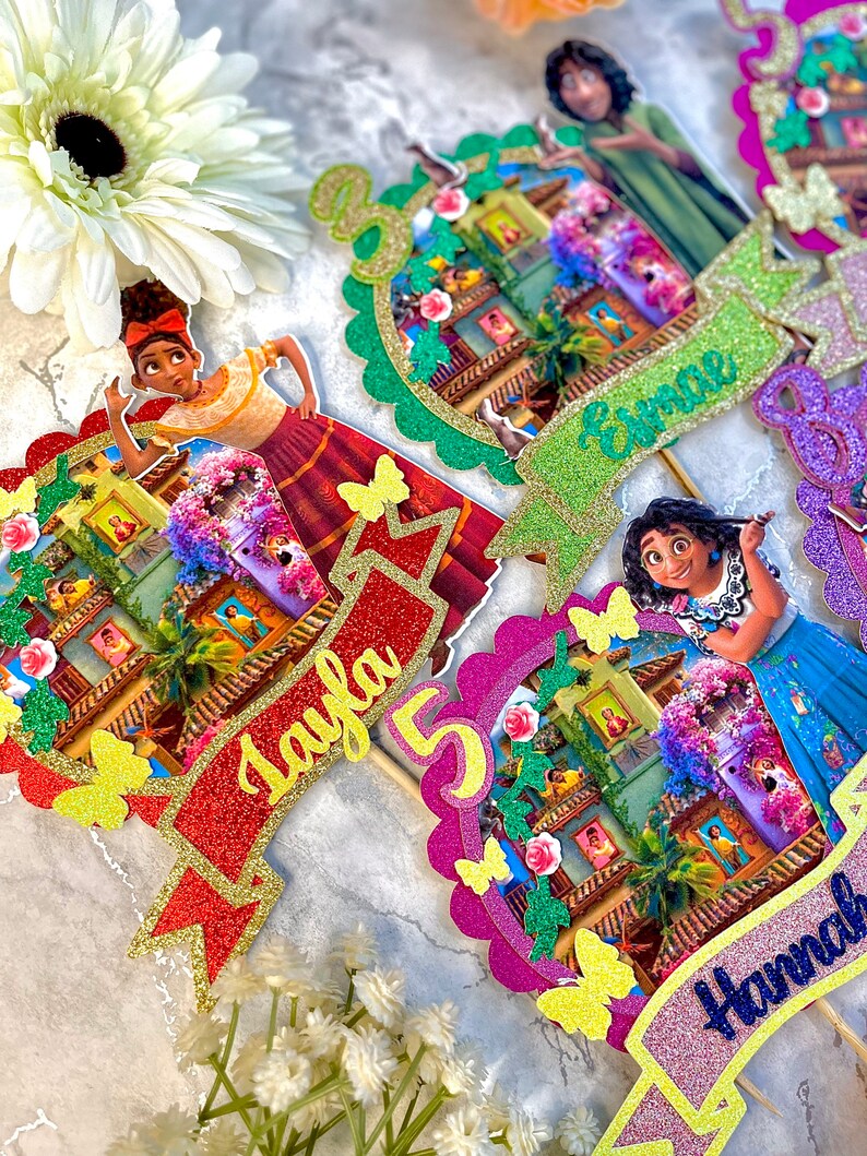 Encanto Mirabel Cake Topper - Etsy UK