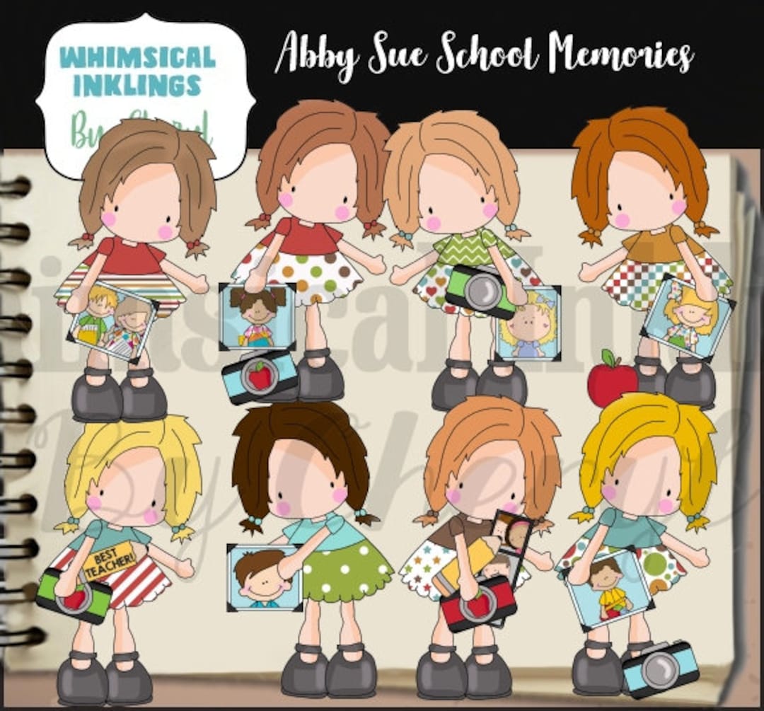 School Memories Clipart