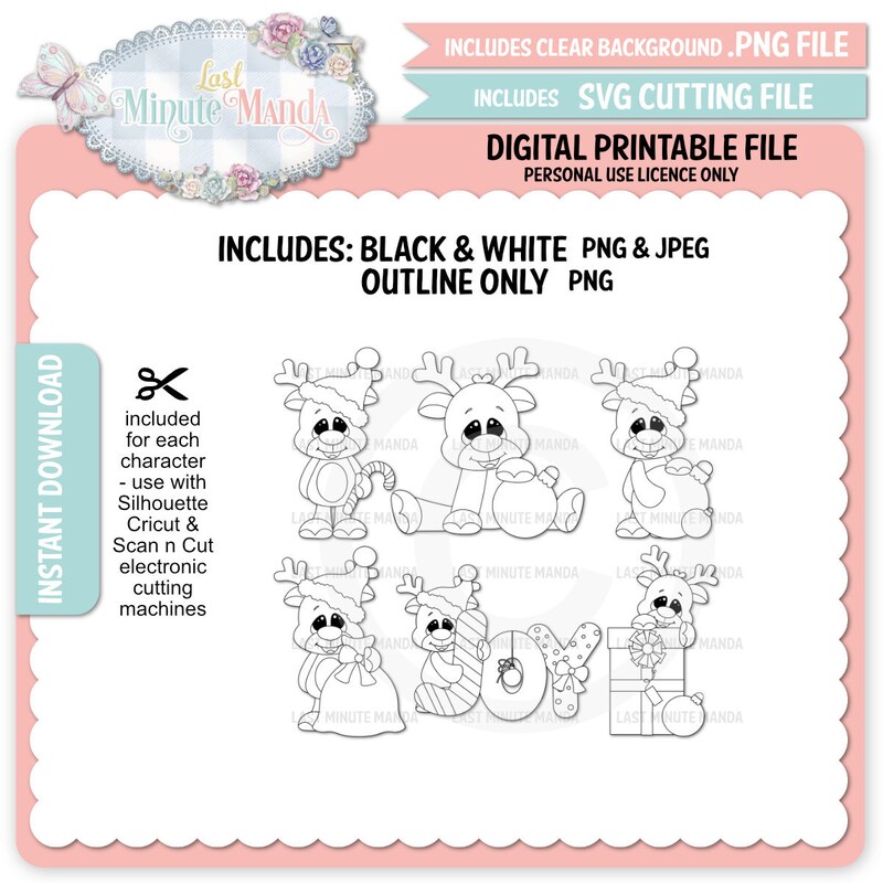 Digital Stamps - Etsy