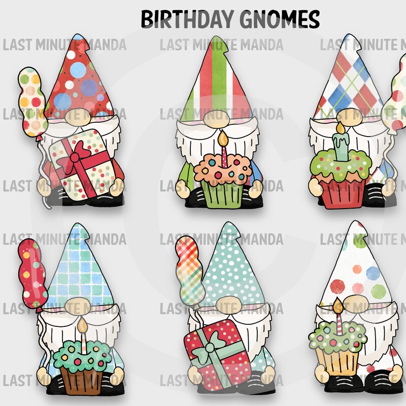 Birthday Gnomes - Etsy