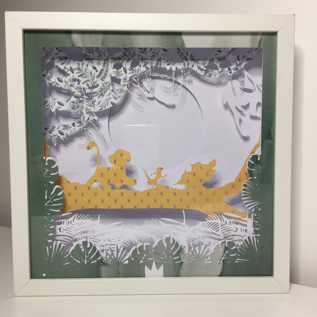 Lightbox Le Roi Lion - Etsy France