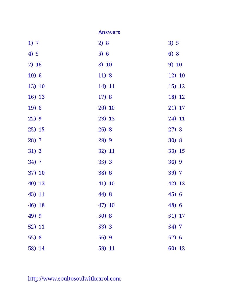 75 Addition Math Problems, Homeschooling Math Worksheets, Teacher ...