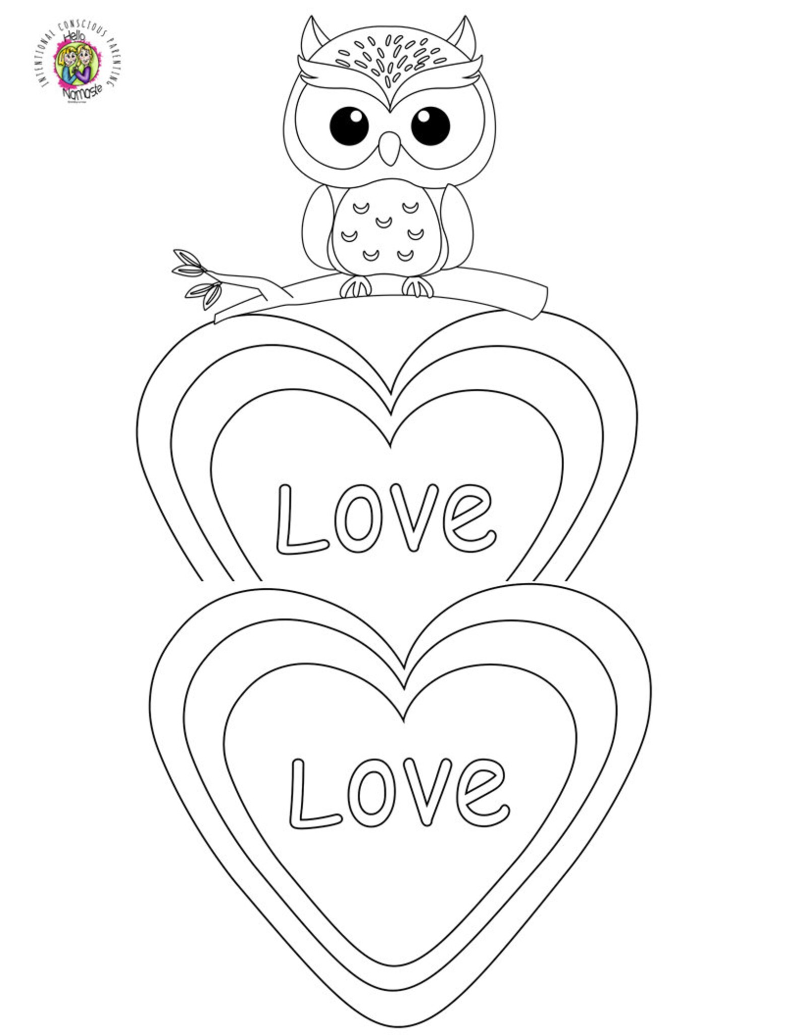 Valentine's Affirmation Kids Coloring Pages - Etsy