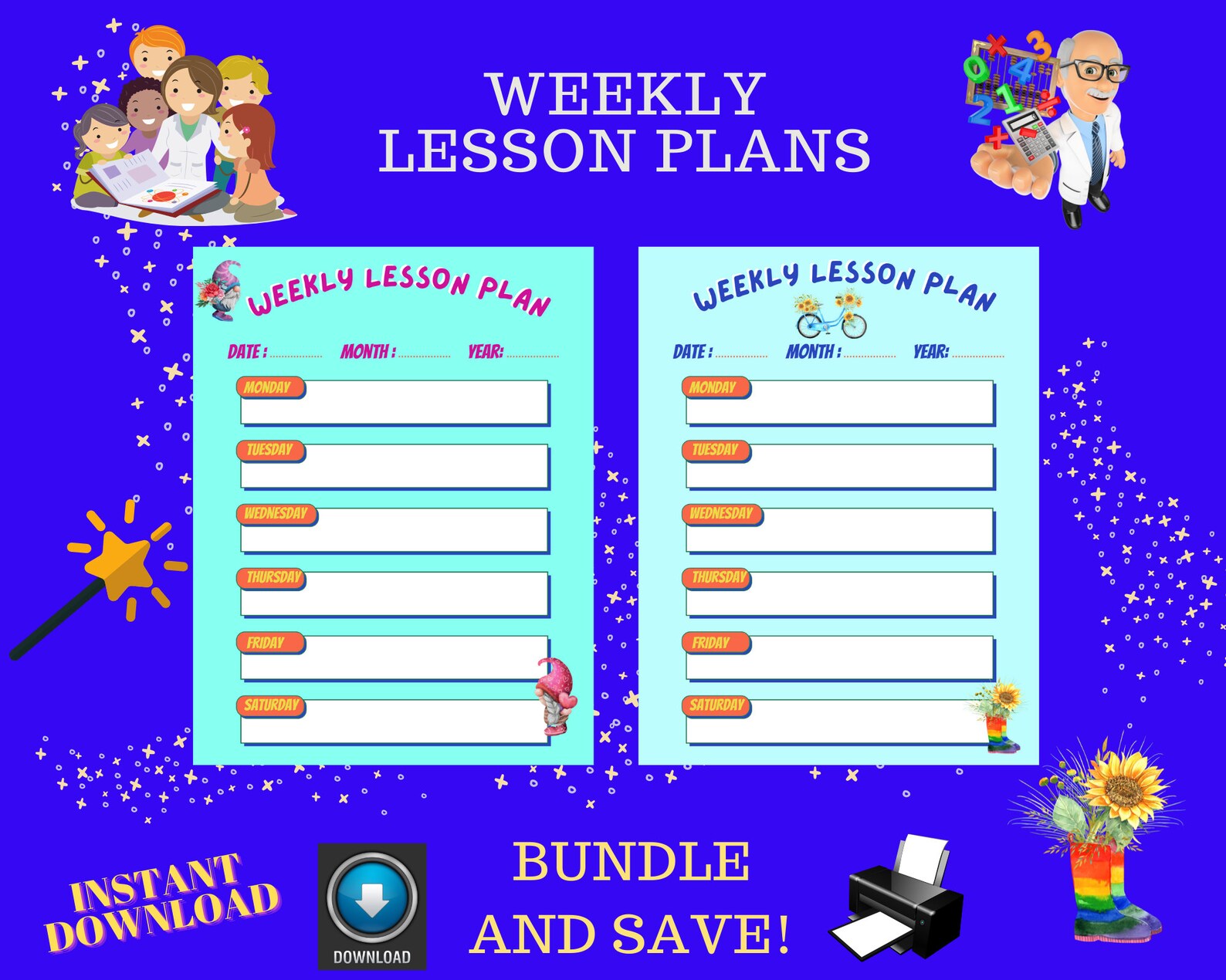 Digital Download, Lesson Plans for Teachers, Lesson Planning for ...