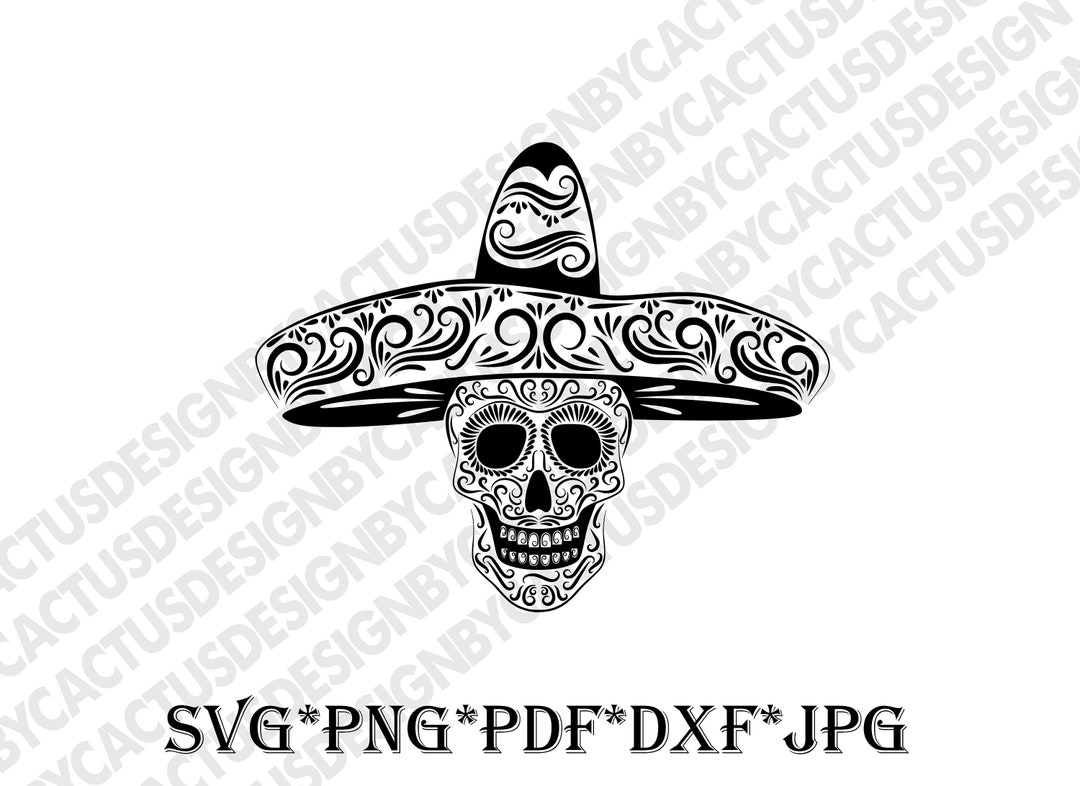 Skull Svg, Skull Amigo Svg,amigo Svg, Skeleton Svg, Skull Clipart ...