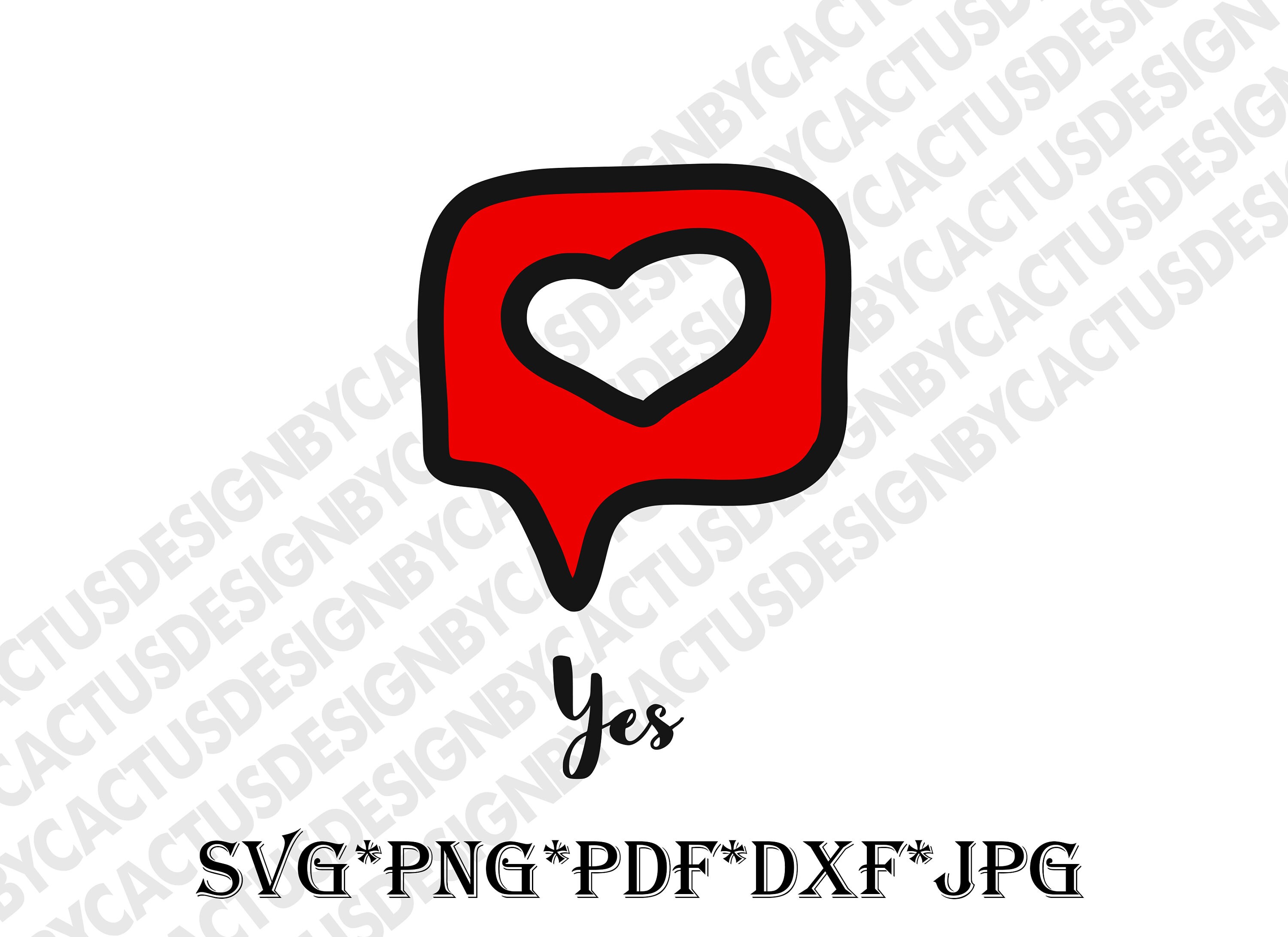 Yes Svg, Valentine Svg, Quote Svg, Brisge Svg, Engagement Svg,i Said ...