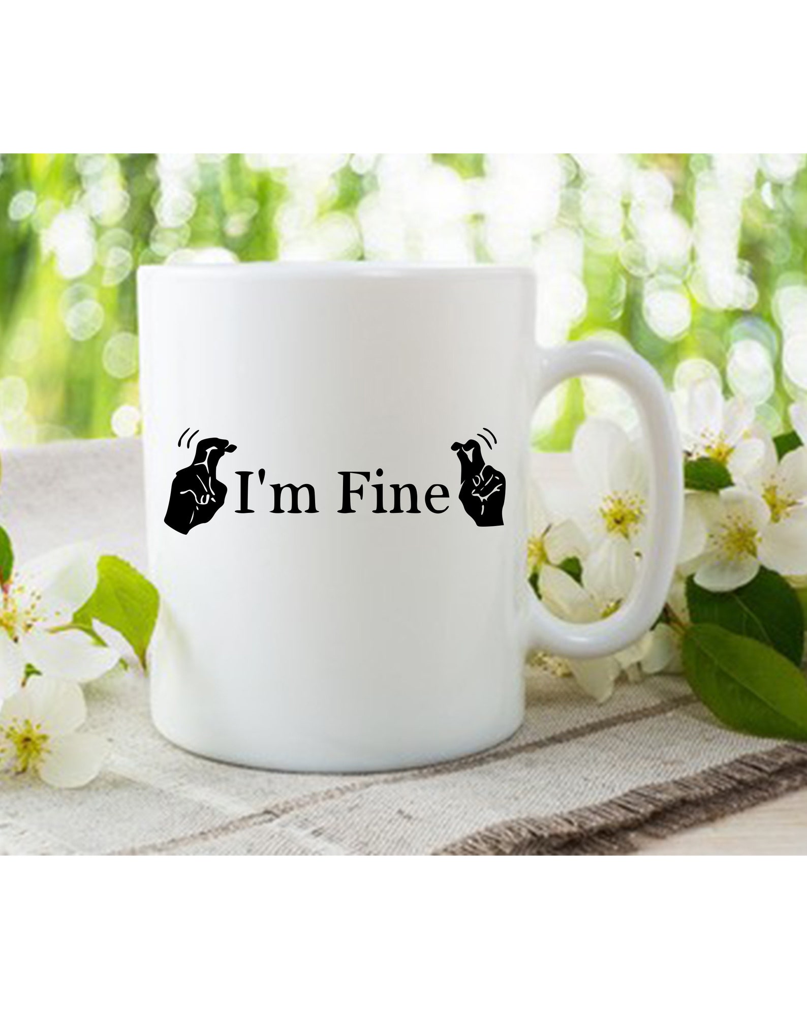 I'm Fine Svg,fine Svg, I,m Fine Word Svg,i'm Fine Text Cutting Files ...