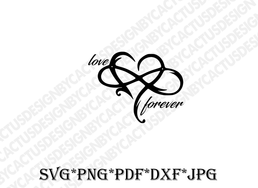 Valentine Svg Infinity Heart Svg Heart Svg Valentines Day Svg Love