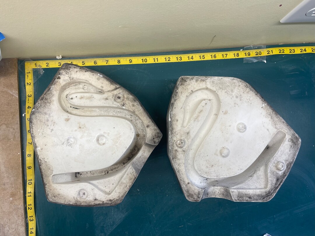 Vintage Swan Slip Casting Mold - Etsy