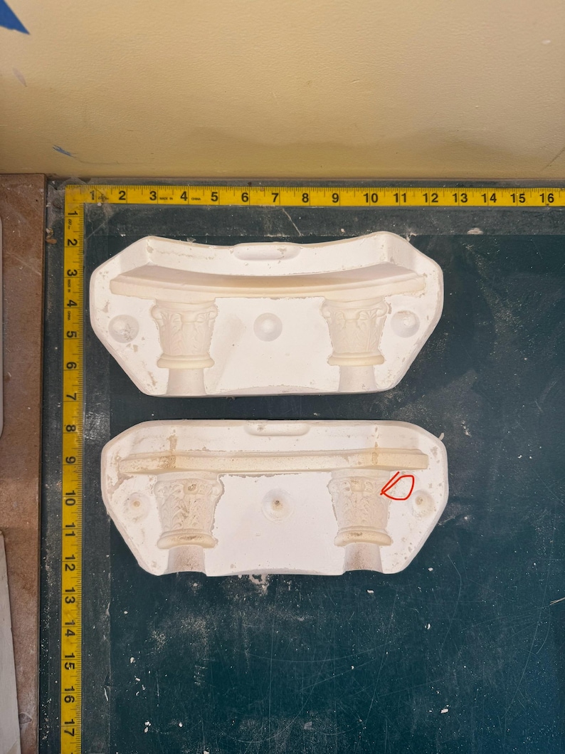 Vintage Bench Slip Casting Mold - Etsy