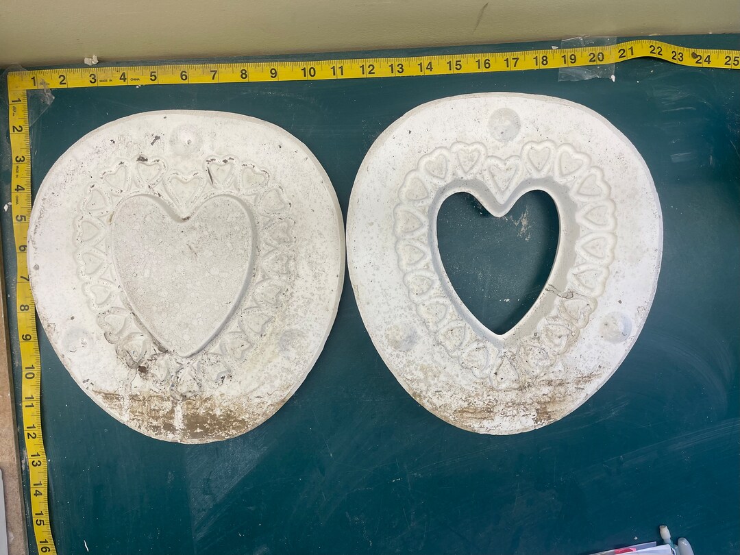 Vintage Heart Frame Slip Casting Mold - Etsy