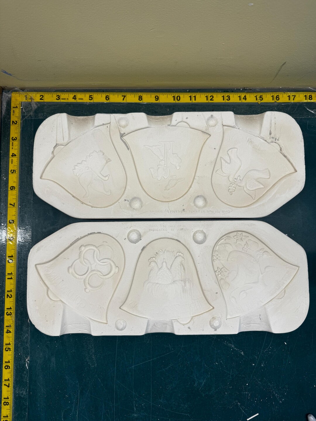Vintage 6 Days of Christmas Slip Casting Mold - Etsy