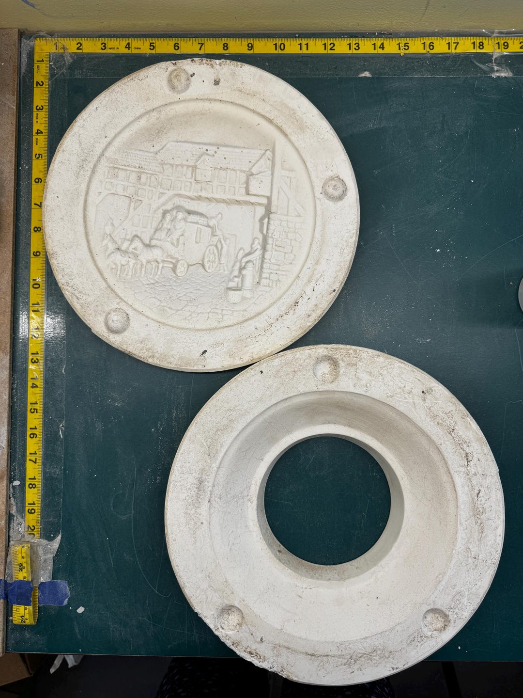 Vintage Departure Plate Slip Casting Mold - Etsy