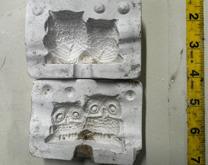 Vintage Owls Slip Casting Mold - Etsy