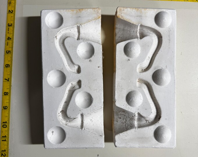 Vintage 2 Handles for Mugs Slip Casting Mold - Etsy