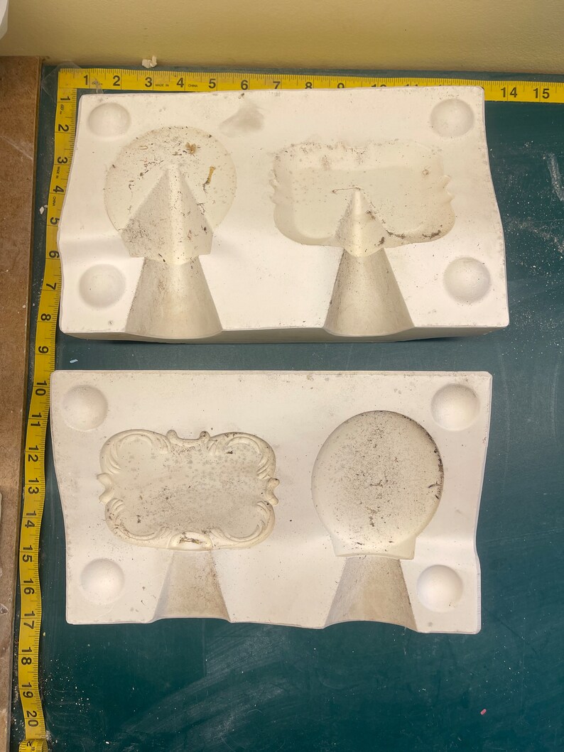 Vintage Name Tag Plates Slip Casting Mold - Etsy