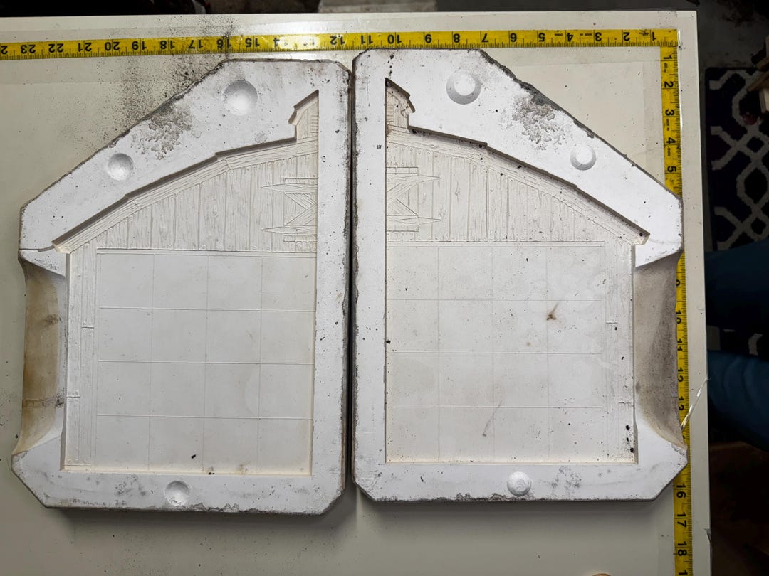 Vintage Country Chess Board Slip Casting Mold - Etsy