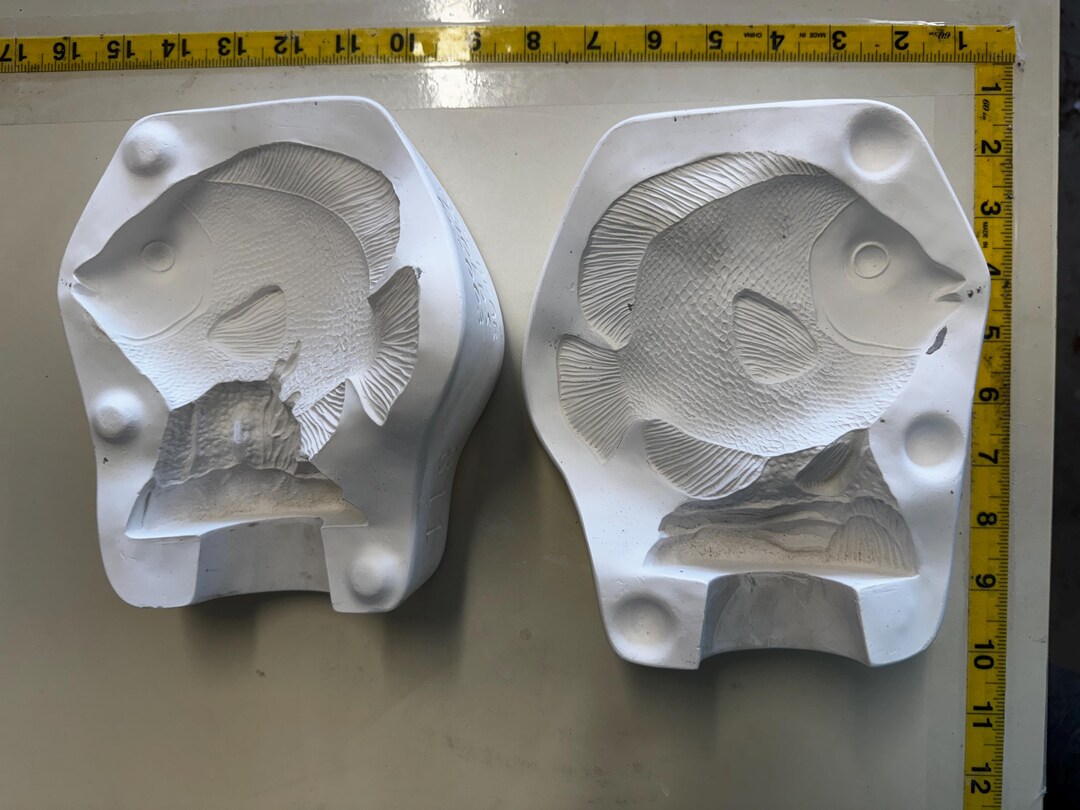 Vintage Tropical Fish Slip Casting Mold - Etsy