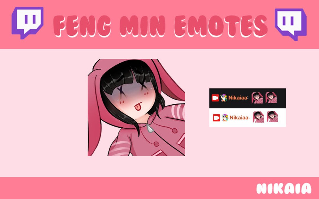 Feng Min Dead Dead by Daylight Emote Twitch - Etsy