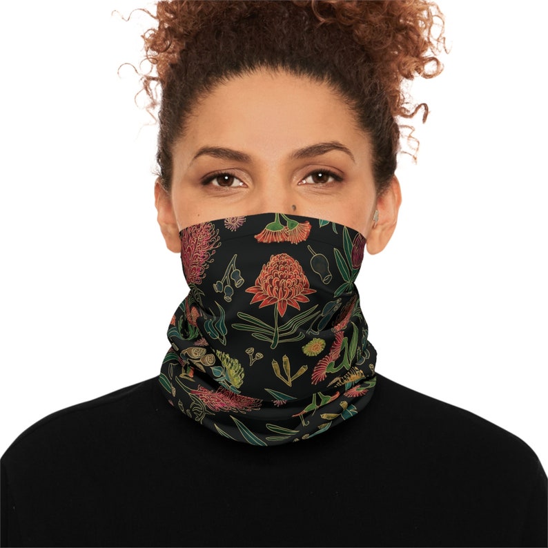 Australiana Native Flora Bush Lightweight UPF50 Neck Gaiter - Etsy