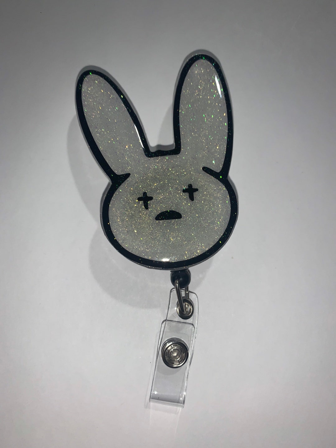 Bad Bunny Badge Reel / Bunny Badge Reel / Badge Reel - Etsy