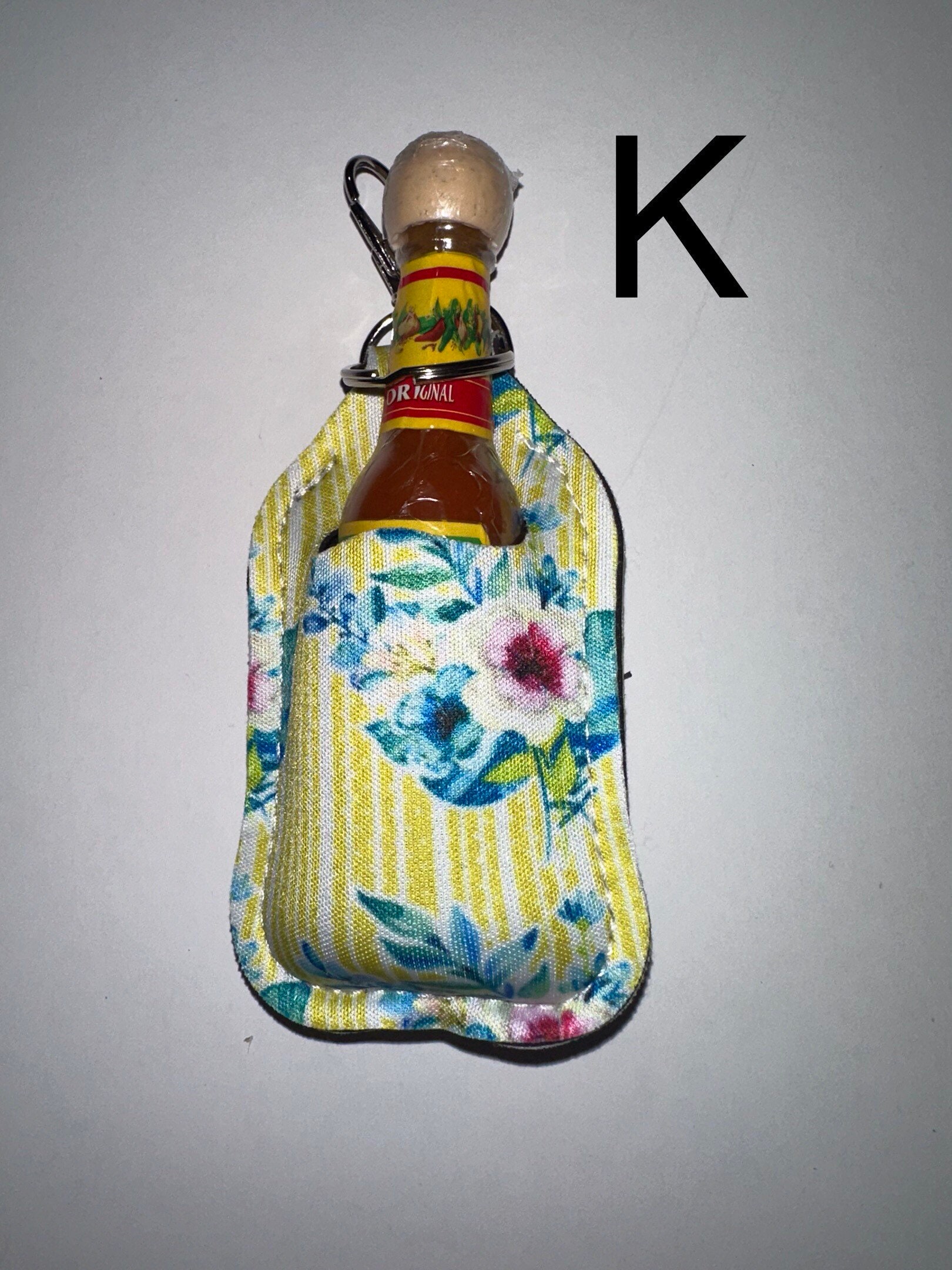 Mini Cholula Hot Sauce Keychain / Mini Cholula Hot Sauce / Hot Sauce ...